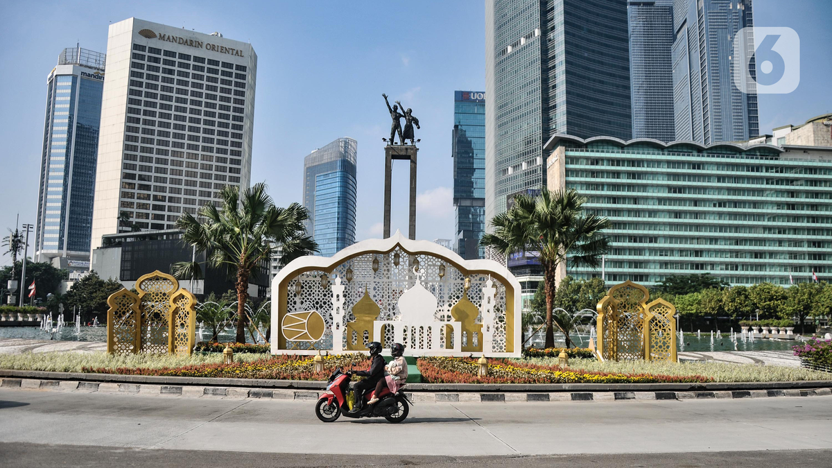 Ditinggal Mudik Lebaran, Jalanan Jakarta Lenggang - Foto Liputan6.com