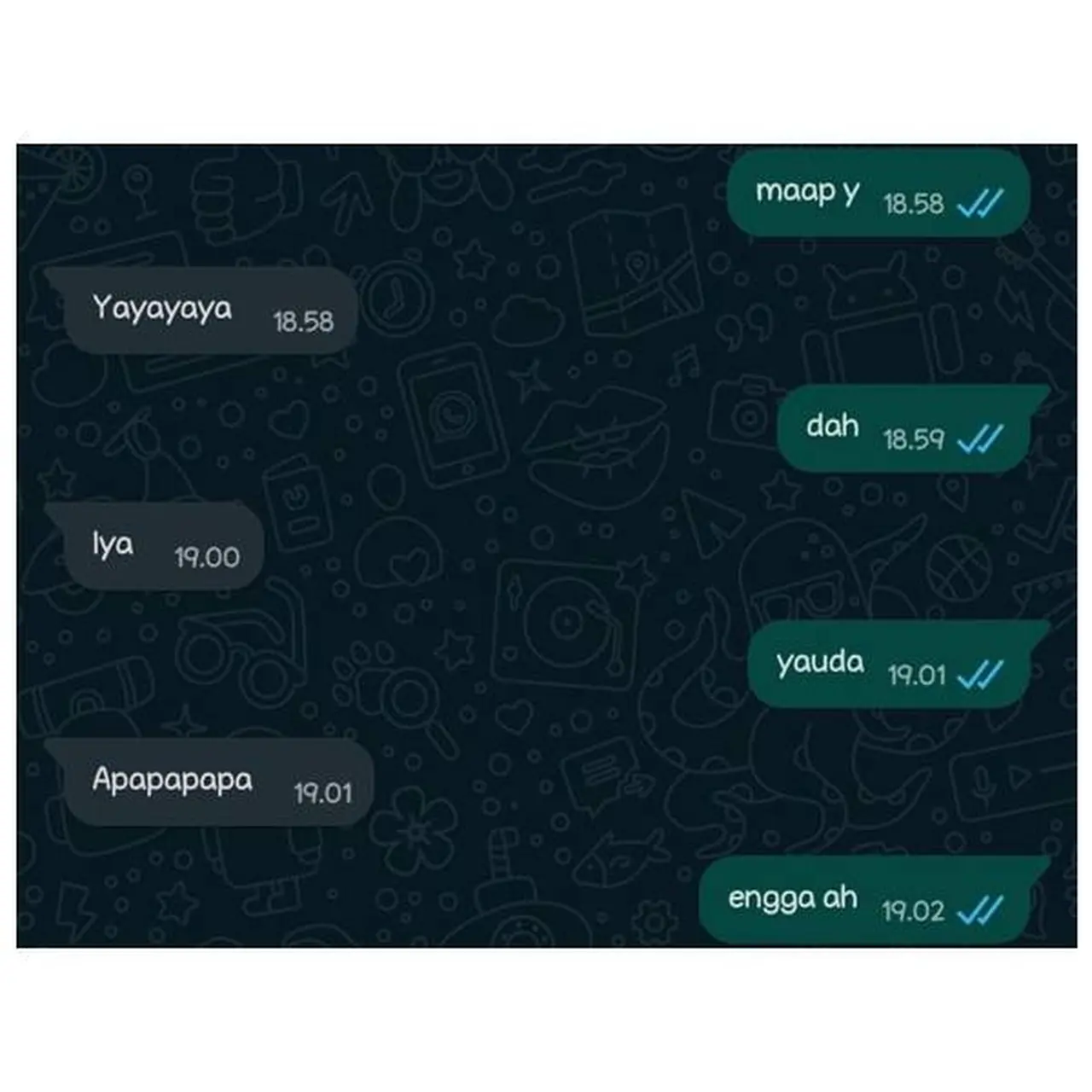 7 Chat Absurd Kehabisan Topik Pembicaraan Ini Bikin Tepuk Jidat - Hot ...