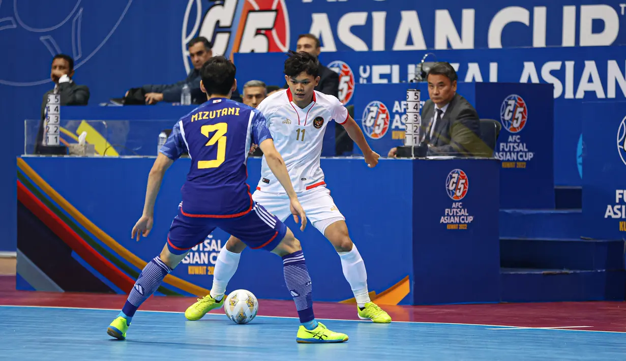 Foto: Kalah Dramatis dari Jepang, Timnas Futsal Indonesia Gagal ke Semifinal Piala Asia 2022 ...