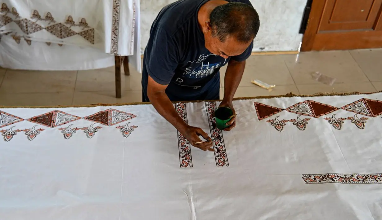 FOTO: Mengintip Proses Pembuatan Batik di Banda Aceh - Foto Liputan6.com