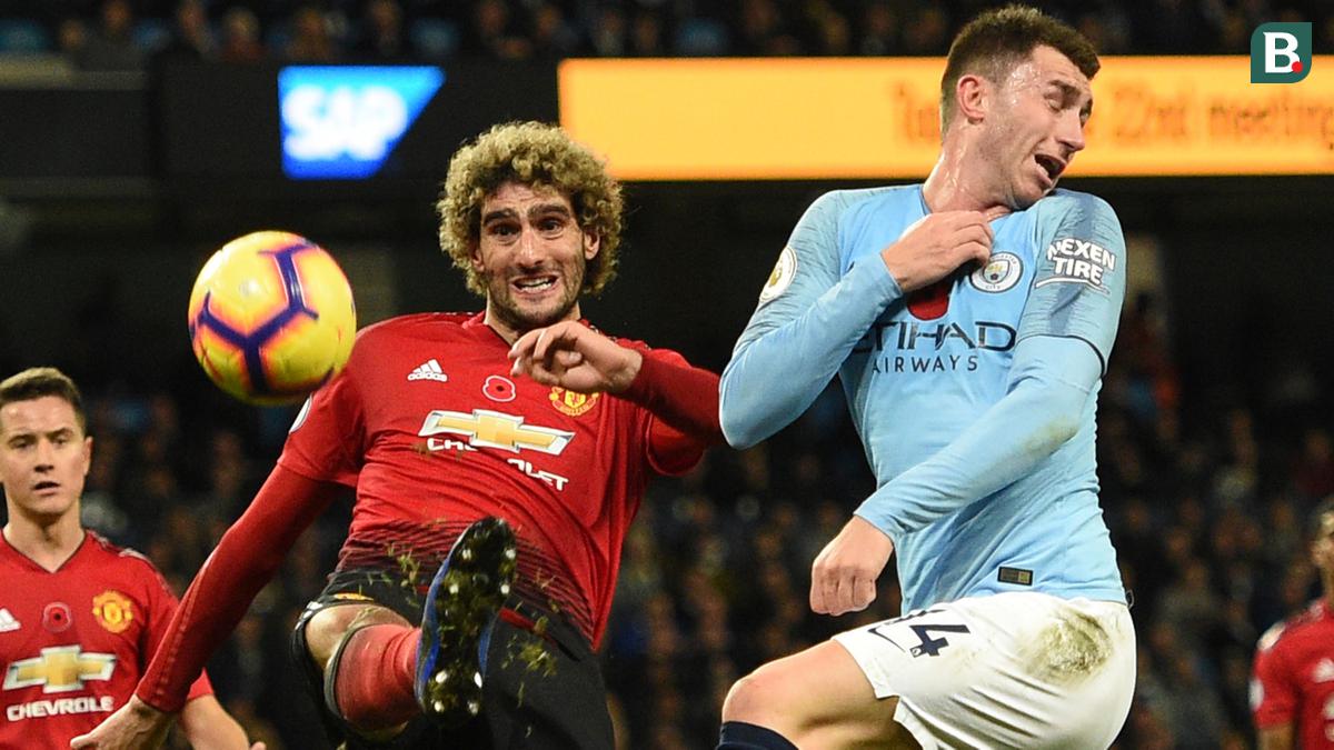 Salam Perpisahan David de Gea untuk Marouane Fellaini