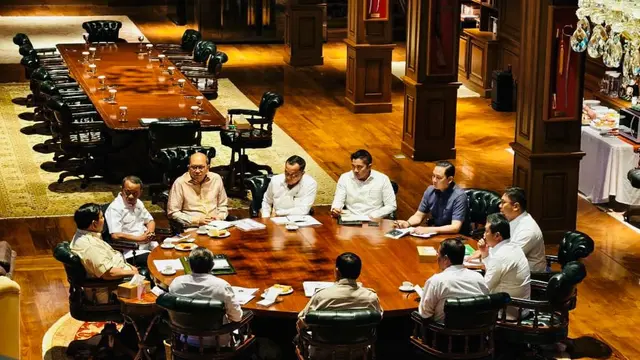 Prabowo Gelar Rapat Maraton di Hambalang, Bahas Apa Saja? - News Liputan6.com
