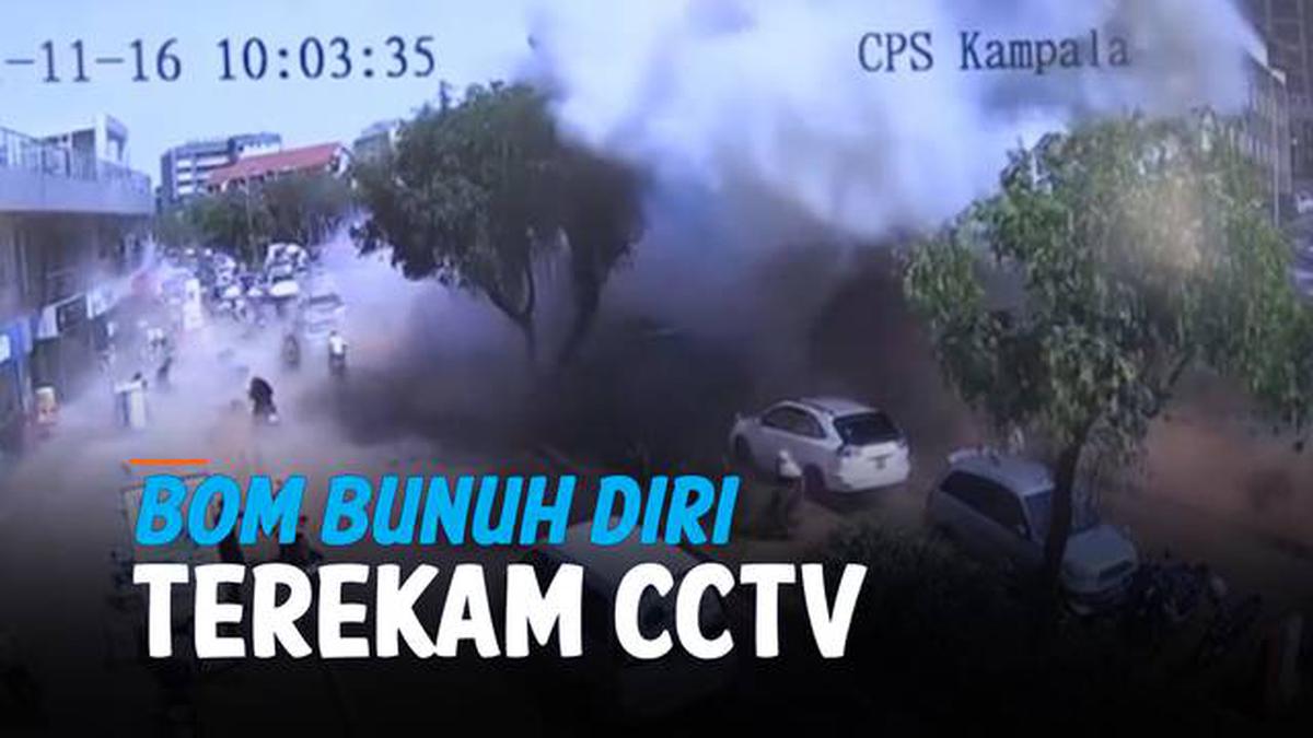 VIDEO: Detik-Detik Bom Bunuh Diri Meledak di Ibu Kota Uganda, 3 Warga ...
