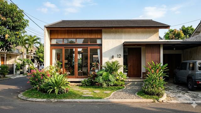 15 Model Fasad Rumah yang Langsung Mencuri Perhatian dari Jalan, Desain ...