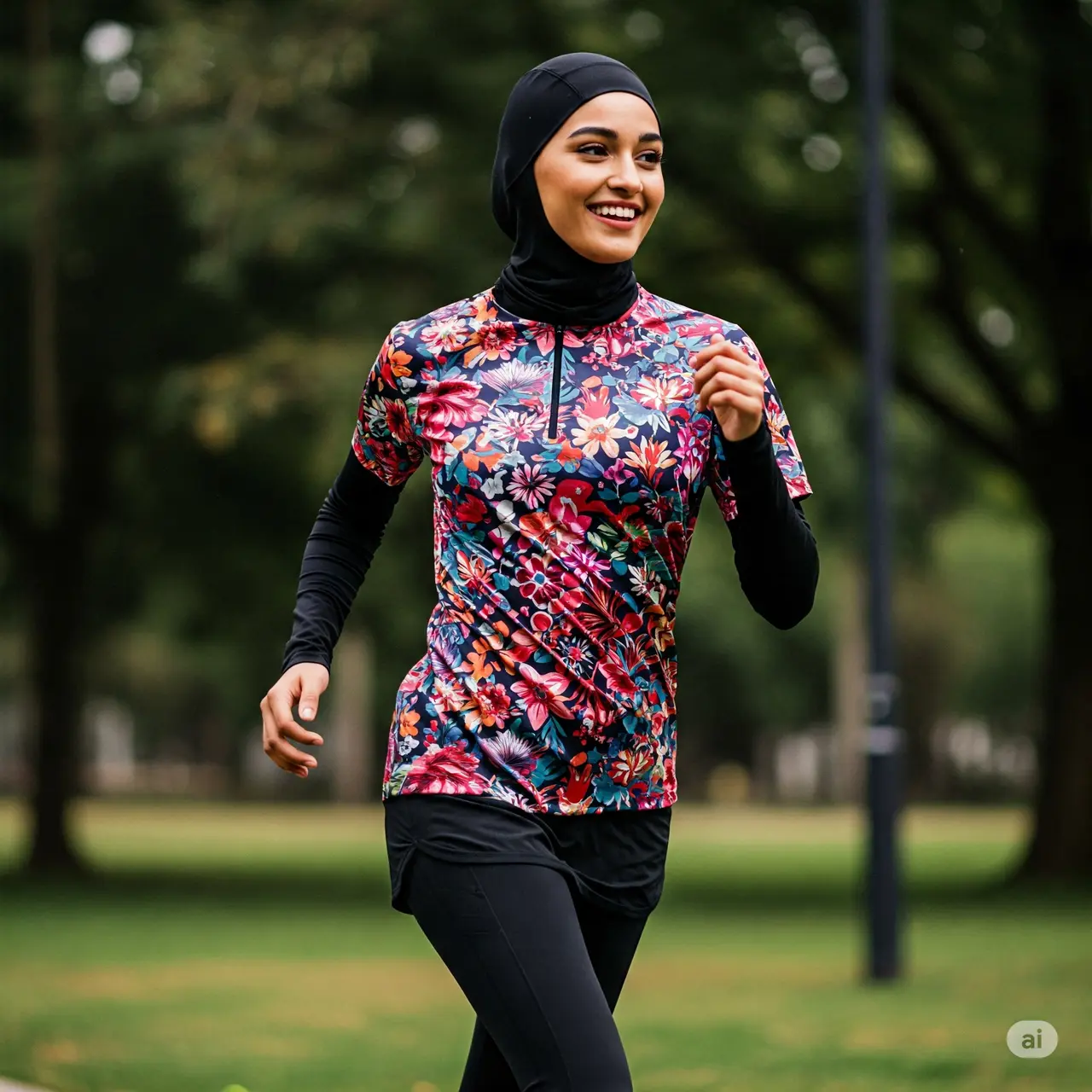 12 Inspirasi Outfit Lari Hijab yang Nyaman dan Stylish untuk Hijabers ...