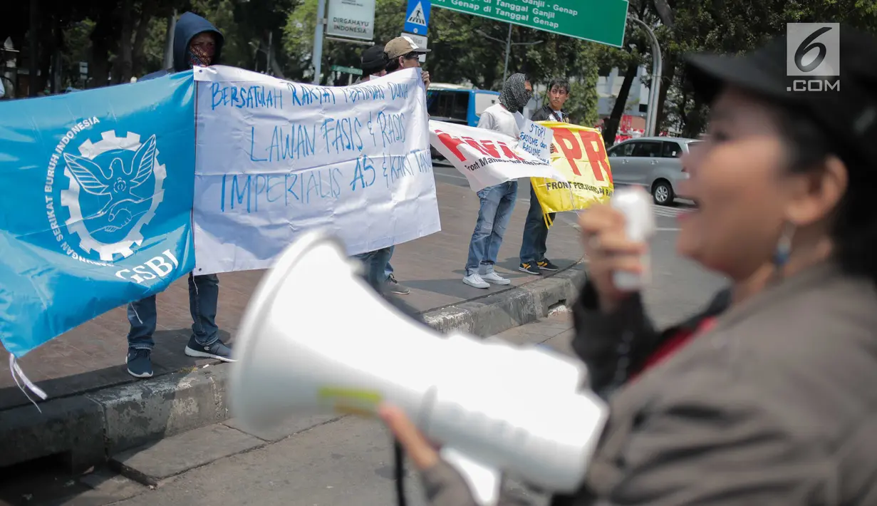 FOTO: Aksi Tolak Fasis dan Rasis Terhadap Rakyat Papua - Foto Liputan6.com