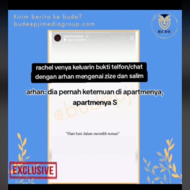 Momen Ultah Azizah Salsha Ternoda Rekaman Suara Diduga Pratama Arhan Minta Rachel Vennya ...