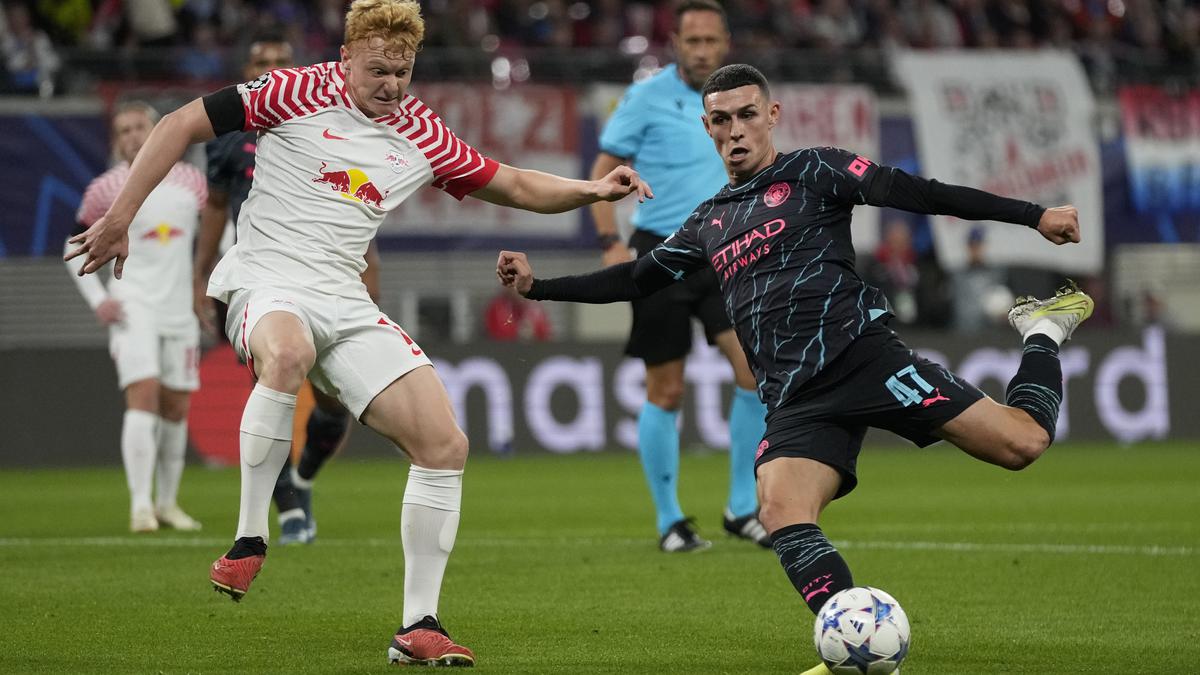 Bantu Man City Bungkam RB Leipzig di Liga Champions, Phil Foden Sanjung Performa Julian Alvarez ...