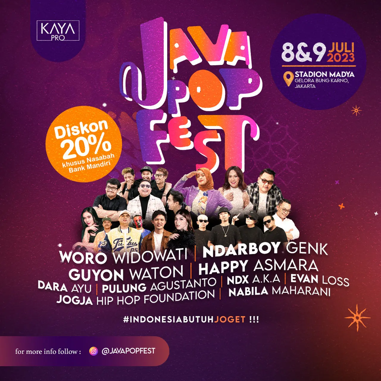 Dari Tongkrongan Hingga Panggung Java Pop Festival 2023: Perjalanan ...
