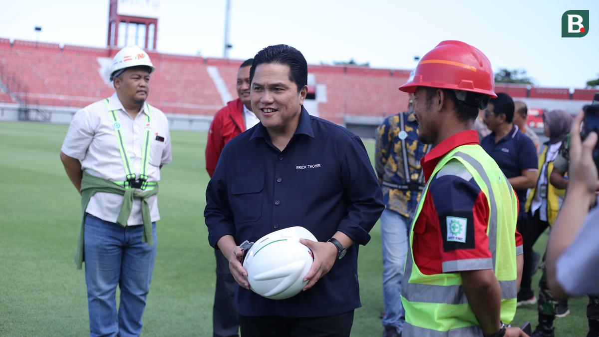 Foto Tinjau Stadion I Wayan Dipta Untuk Ajang Piala Dunia U 20 2023