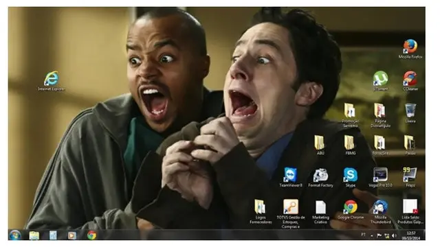 Kreatif, 7 Tampilan Wallpaper Desktop Ini Jadi Kocak Banget - Citizen6 ...