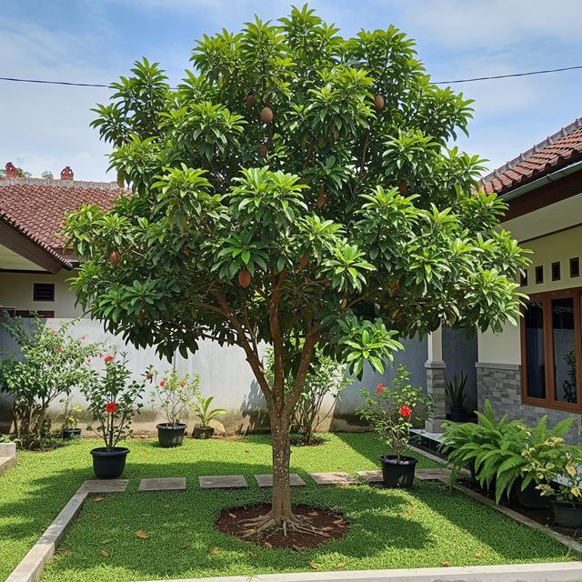 9 Pohon Buah yang Akarnya Tidak Mengganggu Saluran Air, Aman untuk Fondasi