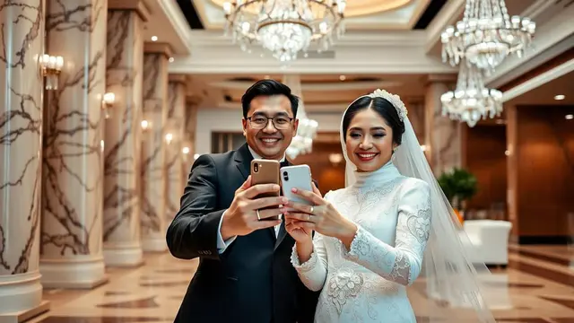 350 Caption Menikah Romantis untuk Unggahan Instagram - Feeds Liputan6.com