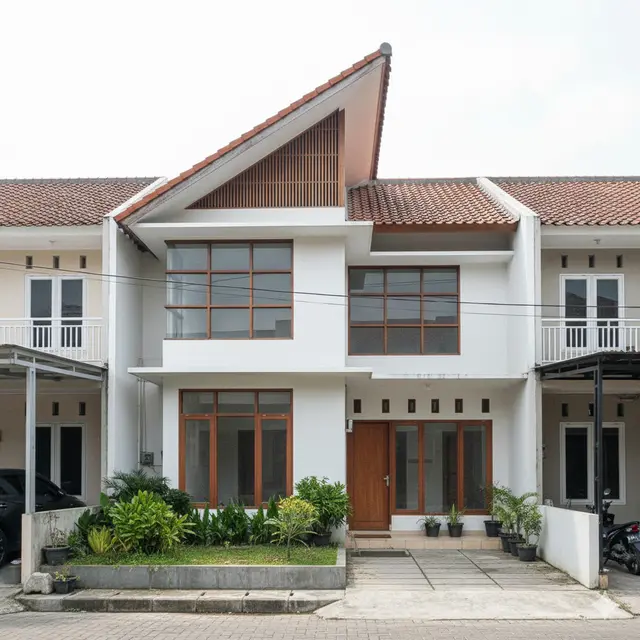 10 Inspirasi Desain Rumah Tropis dengan Pekarangan Sempit Budget Minim ...
