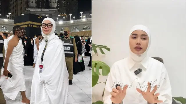 6 Potret Selfi Nafilah Mantan Istri Iwa K Mantap Berhijab, Ungkap Proses Hijrah - Hot Liputan6.com