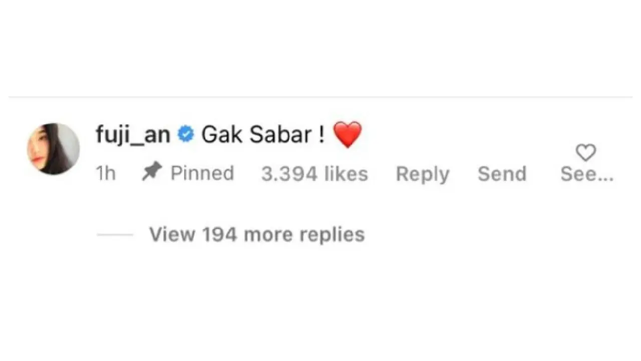 Thariq Unggah Foto barang Fuji dengan Sebuah Cincin, Netizen: Fix ...