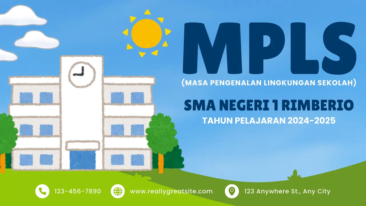 7 Contoh Banner MPLS Sesuai Fungsi dan Tujuannya, SD, SMP, SMA, dan SMK ...