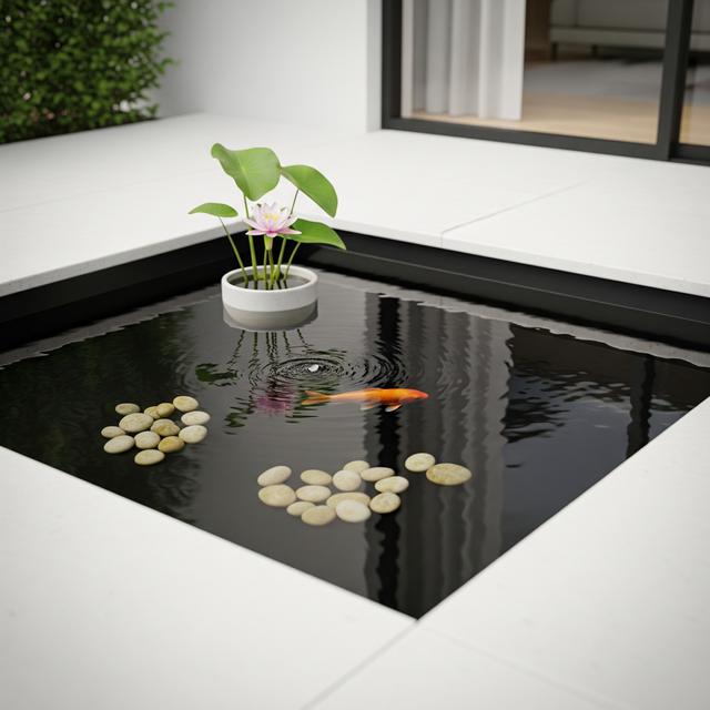 8 Tips & Inspirasi Kolam Ikan Modern yang Hemat Tempat, Estetik, dan ...
