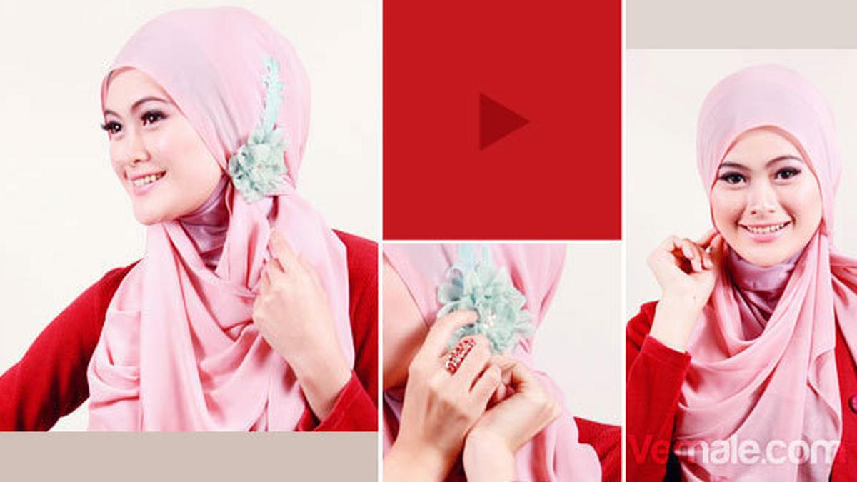 Tutorial Jilbab Sederhana Untuk Penampilan Istimewa - Beauty Fimela.com