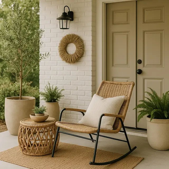 10 Ide Perabotan untuk Teras Rumah, dari Kursi Santai hingga Dekorasi ...