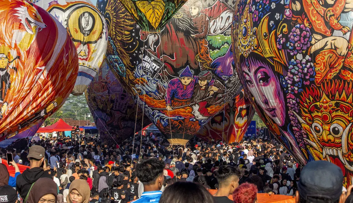 Meriahkan Momen Lebaran 2026, Festival Balon Udara Warnai Langit Wonosobo