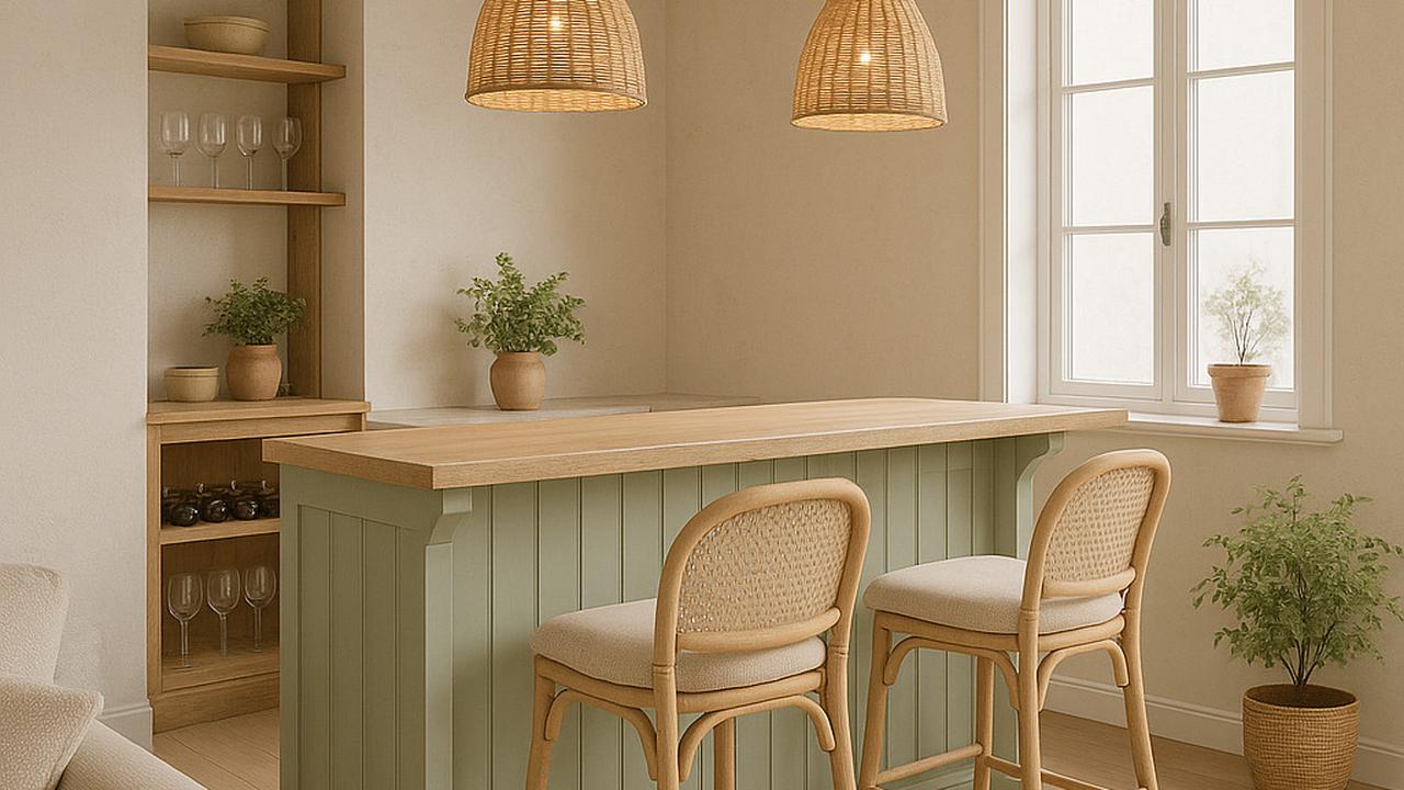 7 Potret Inspirasi Gaya Mini Bar Elegan di Rumah, Hadirkan Nuansa Mewah