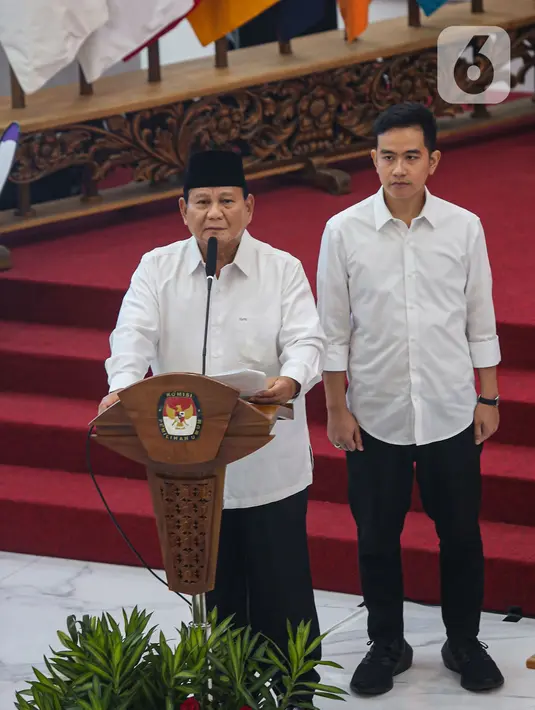 Resmi, KPU RI Tetapkan Prabowo-Gibran sebagai Presiden dan Wakil Presiden Terpilih Pilpres 2024 ...