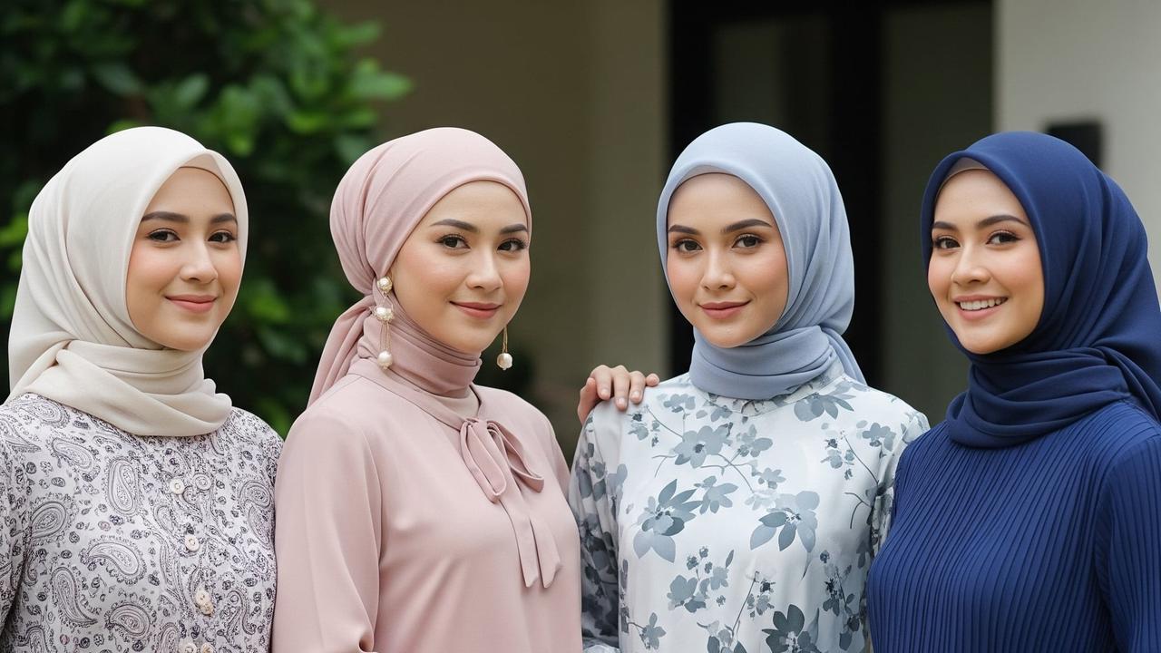 10 Model Baju Gamis yang Simpel Tapi Menarik untuk Segala Kesempatan ...