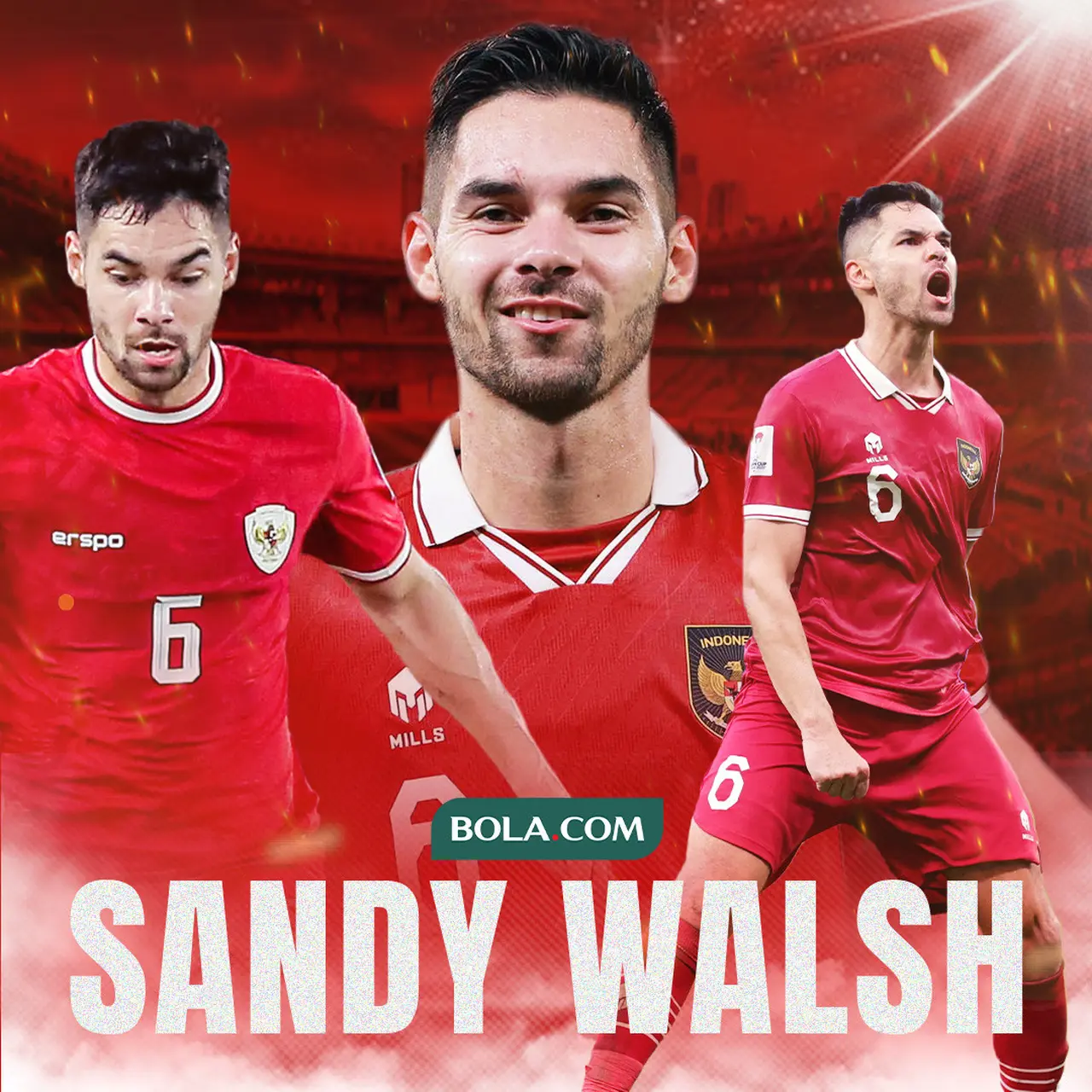 Sandy Walsh Berikan Segalanya Sebelum Laga Timnas Indonesia Melawan ...