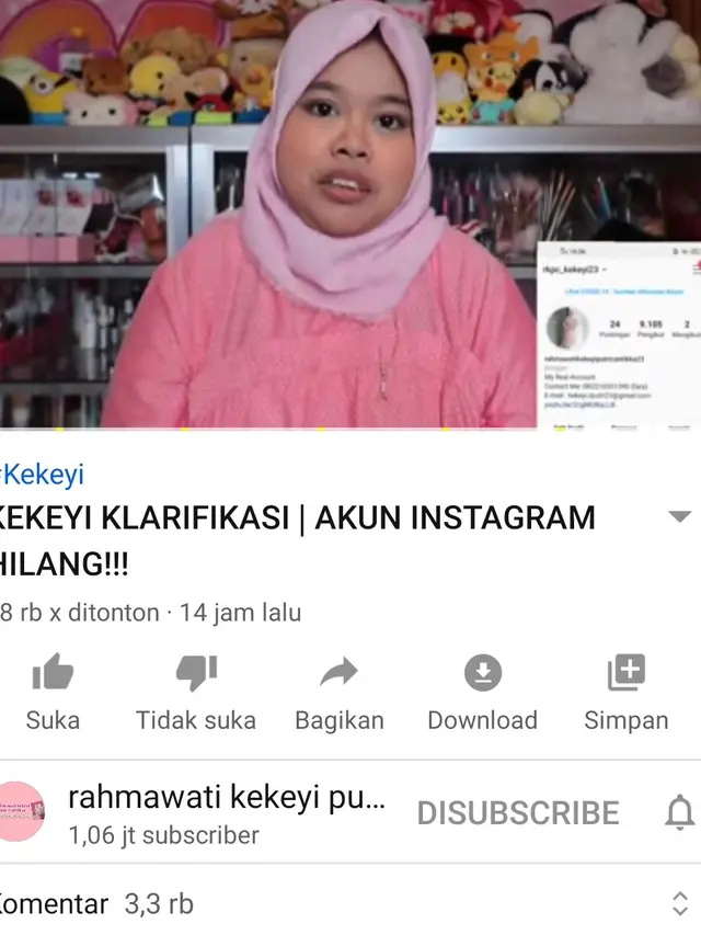 Di-bully Warganet, Rahmawati Kekeyi: Sakitnya Dihina Itu Tak Mudah ...