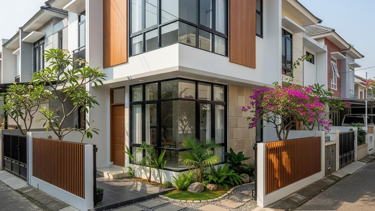 9 Desain Rumah Hook di Lahan Sempit, Maksimalkan Potensi Ruang dan Estetika
