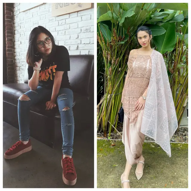 6 Potret Gaya Azizah Salsha Vs Marshella Aprilia, Istri dan Mantan ...