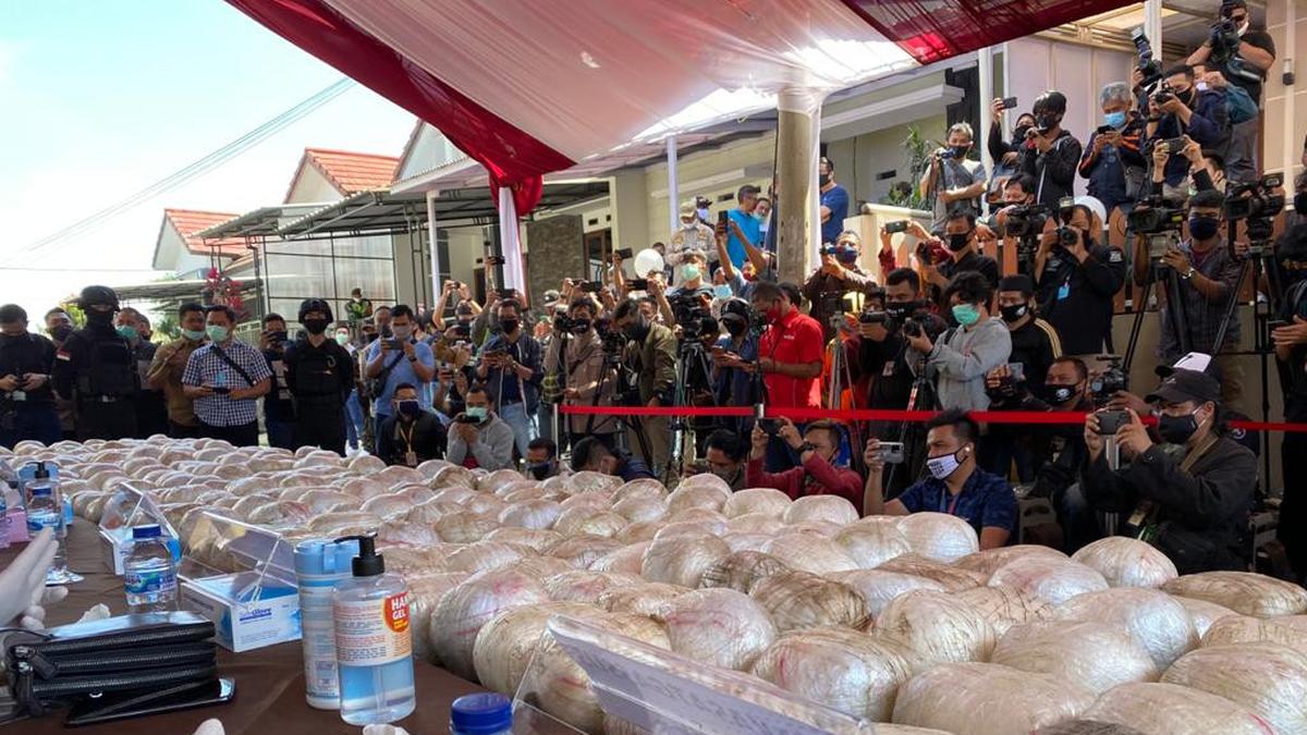 Polri Ungkap Peredaran Sabu Senilai Rp 482 Miliar - News Liputan6.com