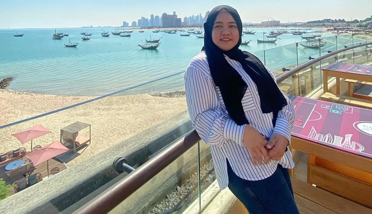 Potret Lala Pengasuh Anak Nagita Slavina di Qatar, Temani Rafathar ...