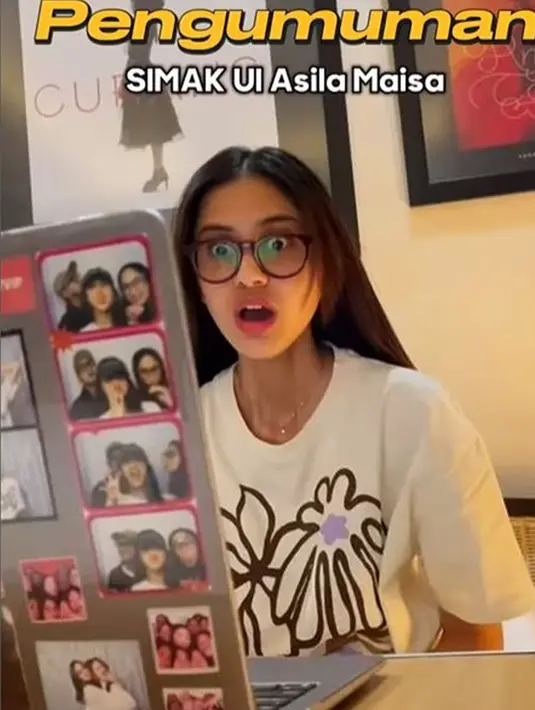 Gaya Asila Maisa Anak Ramzi Pakai Jas Almamater UI, Jadi Mahasiswa ...