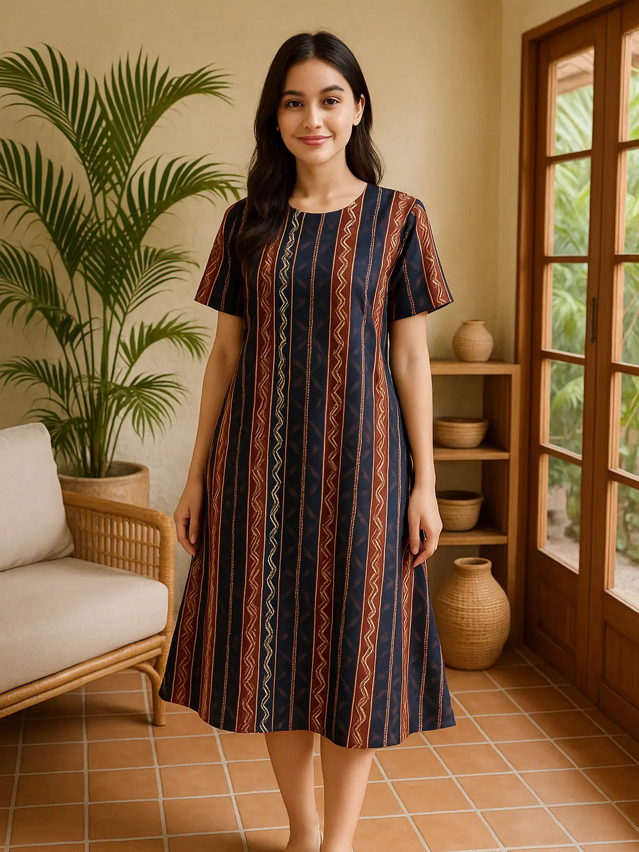 7 Model Daster Batik Kekinian yang Trendi, Inspirasi Outfit Kece di ...