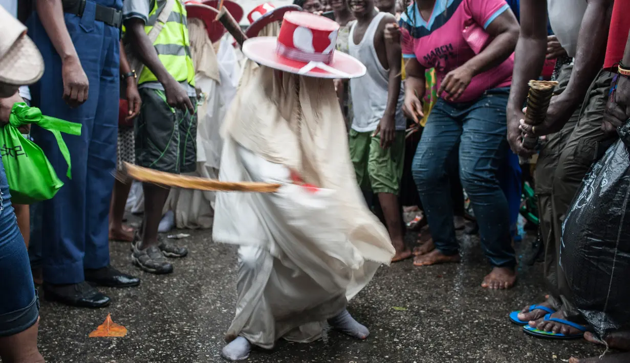 Melihat Tradisi Unik, Festival Eyo di Nigeria - Foto Liputan6.com