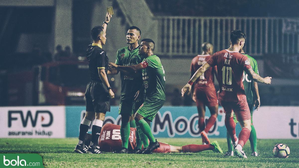 PS TNI dan PSM Pengoleksi Kartu Terbanyak