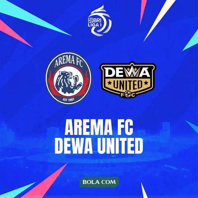 Link Live Streaming BRI Liga 1: Arema FC Vs Dewa United di Vidio - Indonesia Bola.com