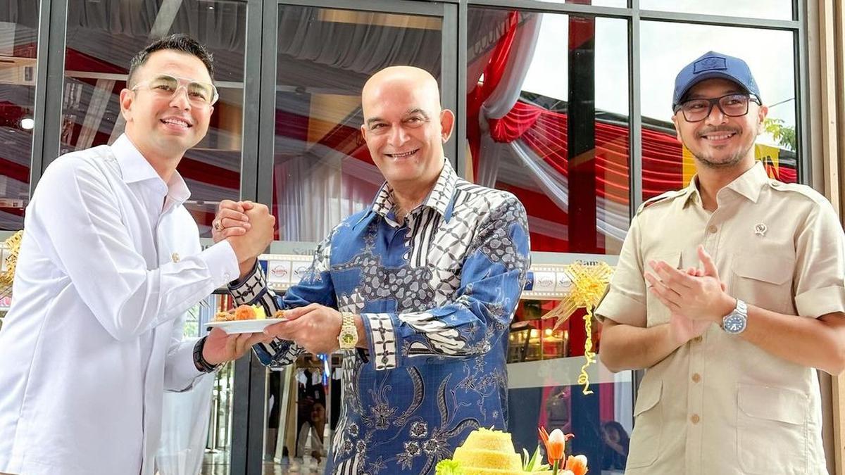 6 Potret Raffi Ahmad Resmikan Bioskop Sam’s Studios, Sorot Komitmen Hanya Putar Film Indonesia ...
