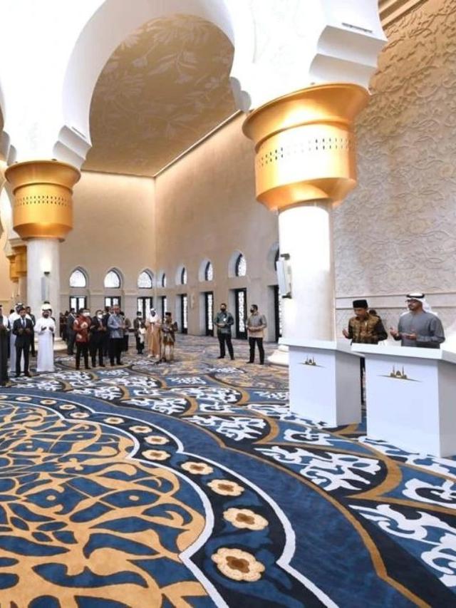 Fakta Menarik Masjid Sheikh Zayed Solo yang Telah Diresmikan Jokowi dan ...