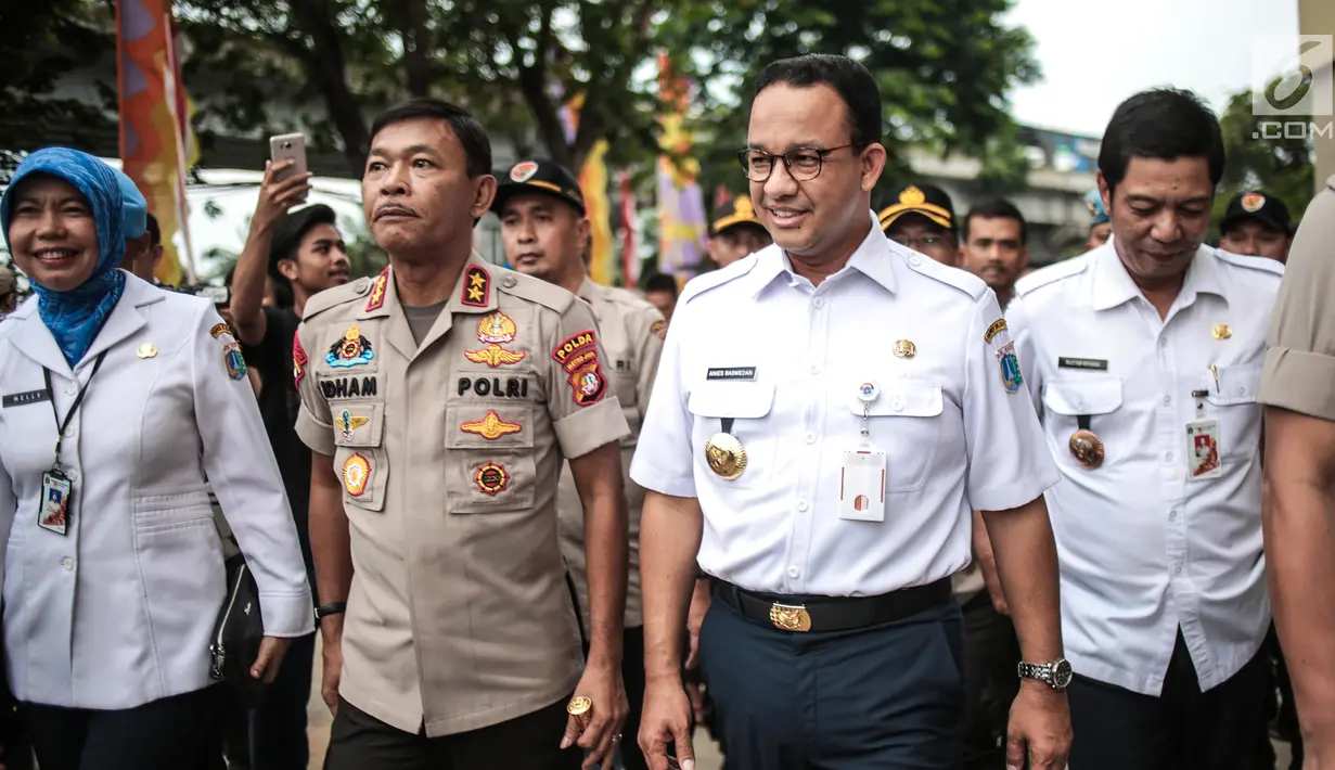 FOTO: Diresmikan Anies dan Kapolda, Rusun Promoter Polri Berdiri 17 ...
