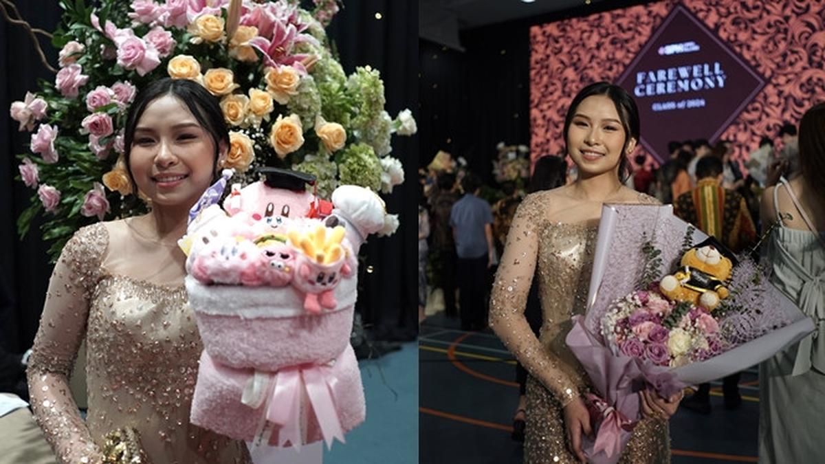 7 Potret Wisuda Aliyyah, Adik Sisca Kohl yang Pakai Kebaya Ini Tampil ...