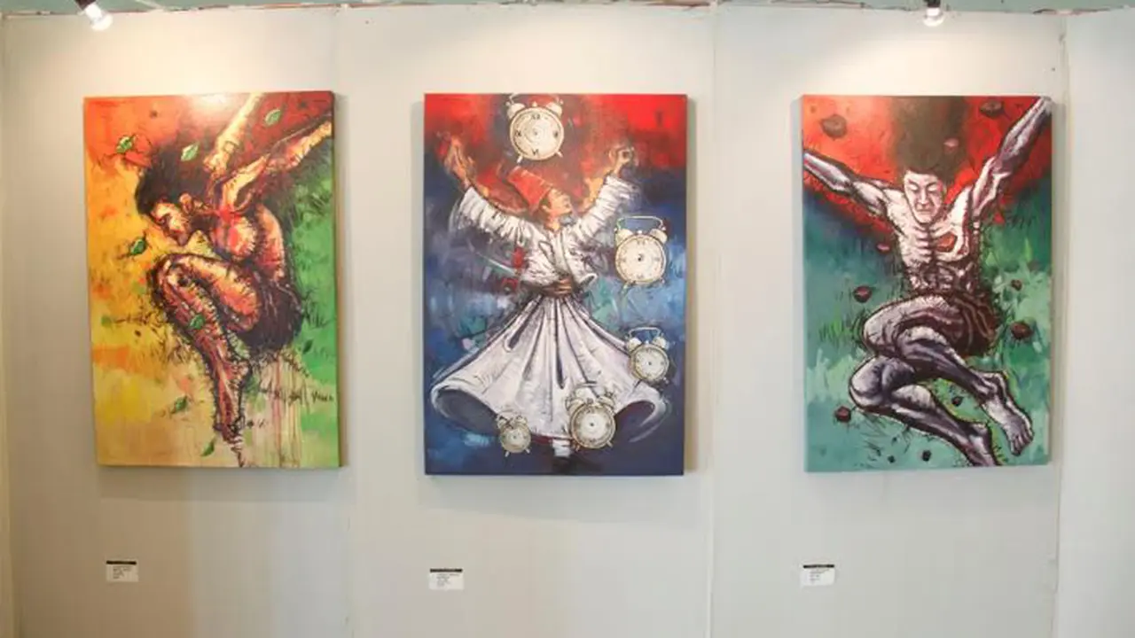 26 Lukisan Relijius Karya 9 Pelukis Terpajang di Museum Surabaya ...