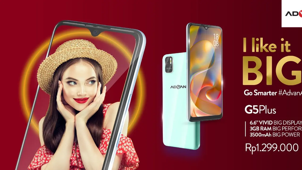 Intip Spesifikasi Advan G5 Plus, Smartphone Lokal Rp 1 Jutaan - Tekno ...