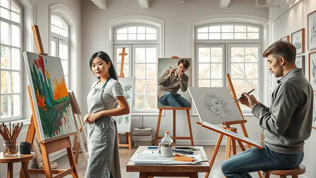Perbedaan Lukisan dan Gambar Adalah: Memahami Karakteristik Unik ...
