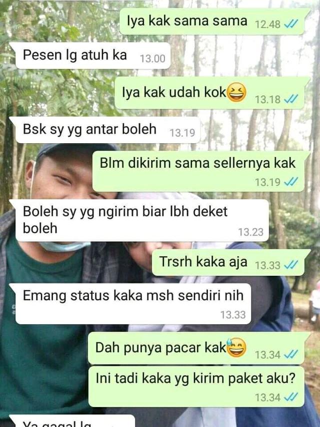 7 Chat Kocak Kurir dengan Pelanggan, Ada yang Cari Jodoh - Hot Liputan6.com