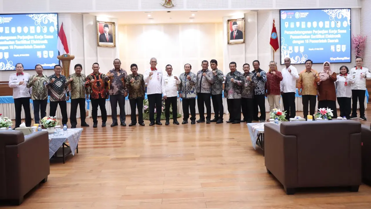Jaga Ruang Siber, Banyuwangi Kerja Sama Implementasi TTE dengan BSSN ...
