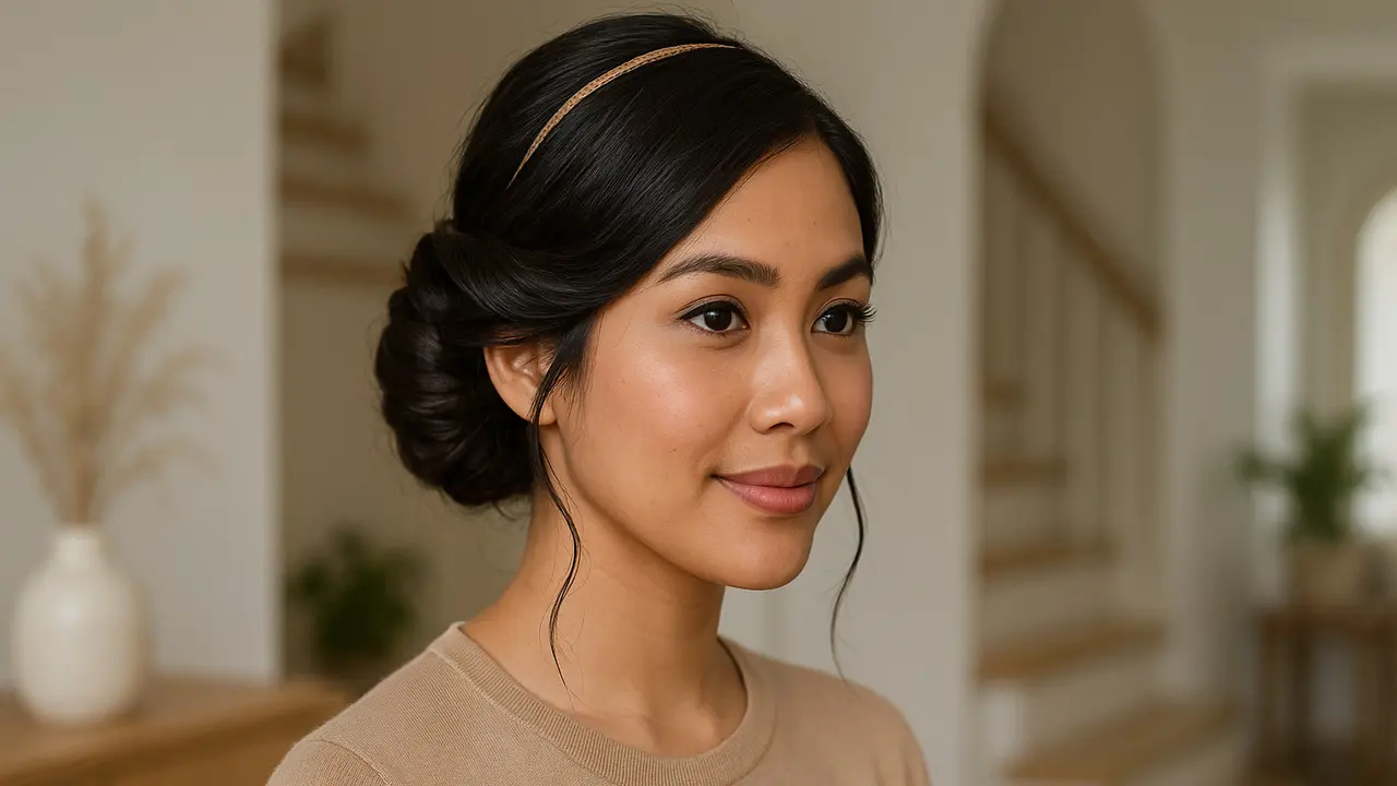 7 Model Sanggul Modern dengan Rambut Sendiri, Elegan Tanpa Hairpiece ...