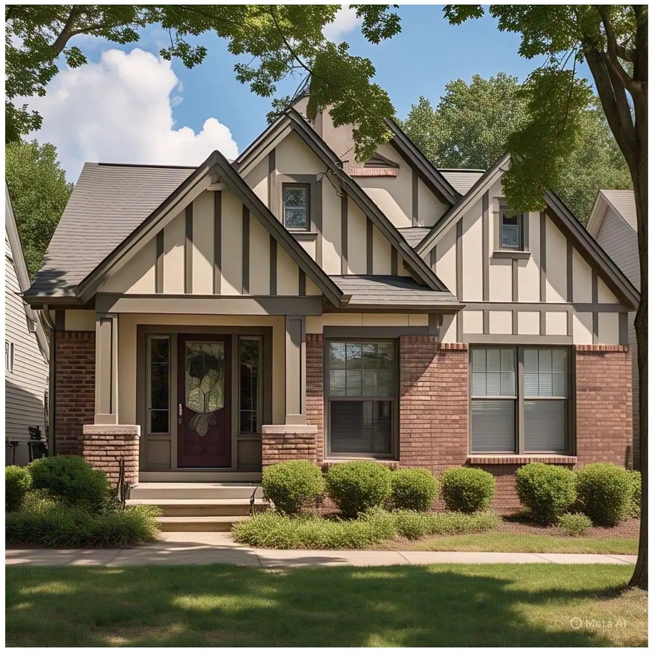 4 Tips Kombinasi Warna Cat dan Bata Ini Bikin Rumah Terlihat Mewah dari ...